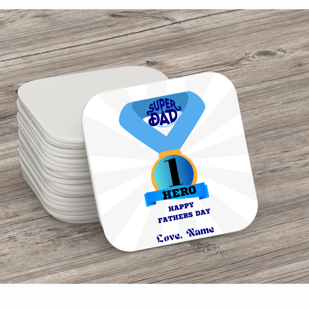 Super Dad hero Coaster – Kosmoscents