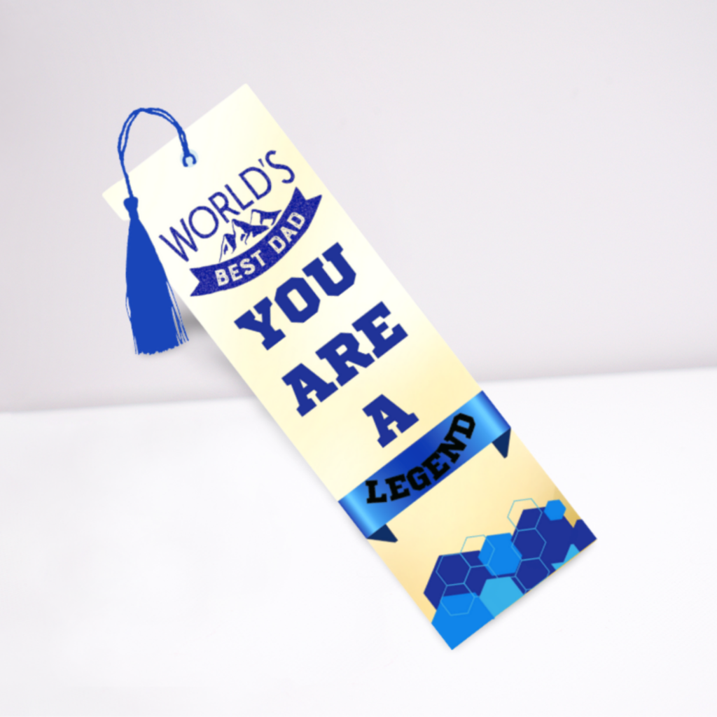 World Best Dad Bookmark – Kosmoscents